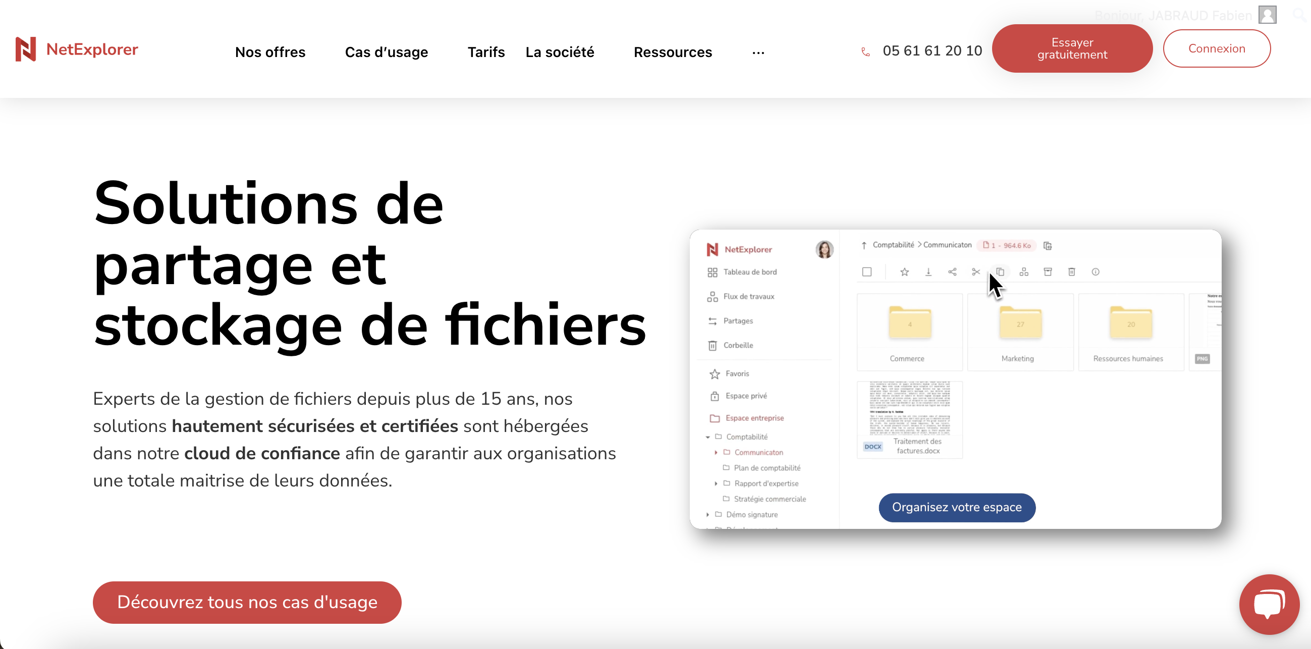 Online file sharing and storage solutions - NetExplorer