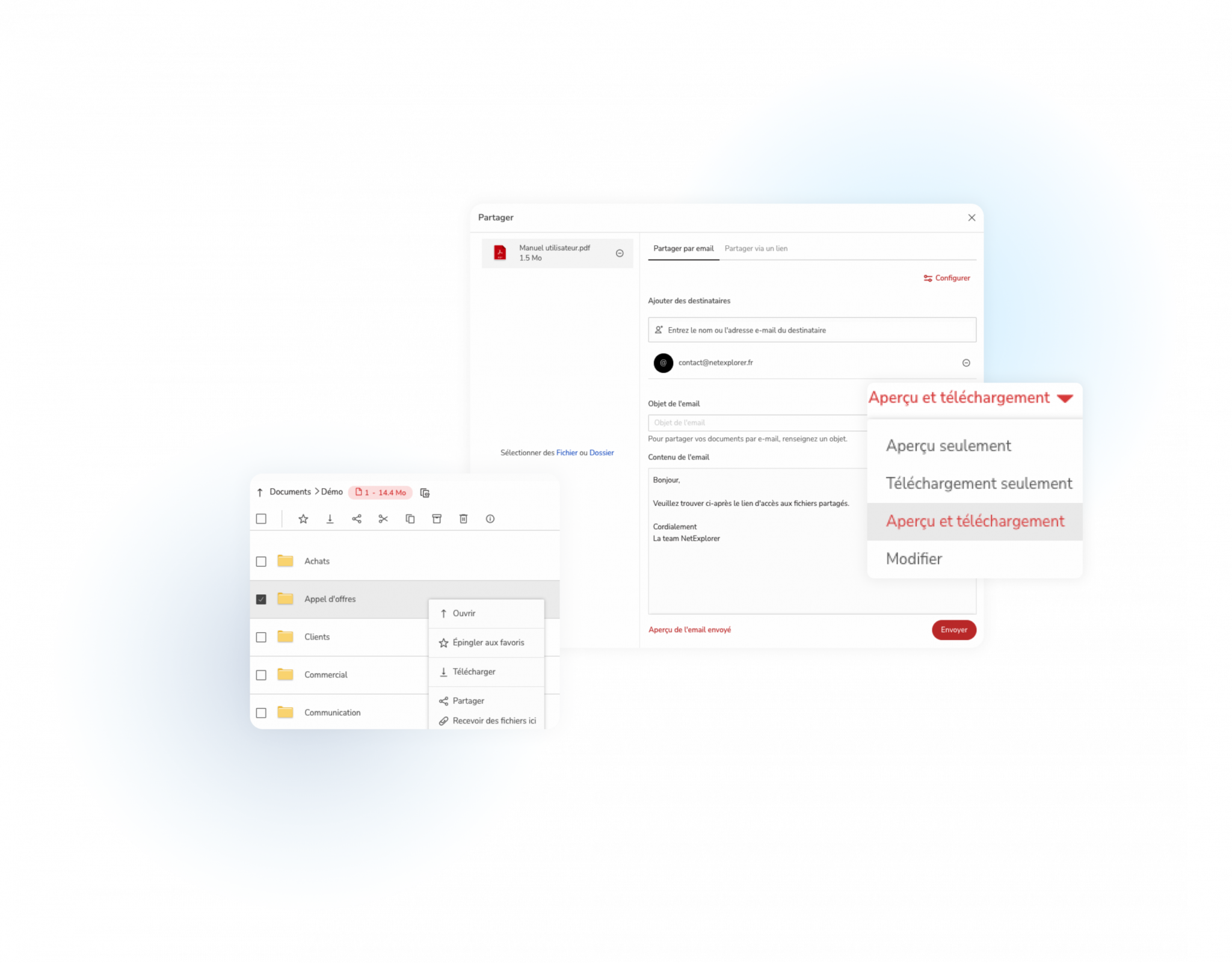 Online file sharing and storage solutions - NetExplorer