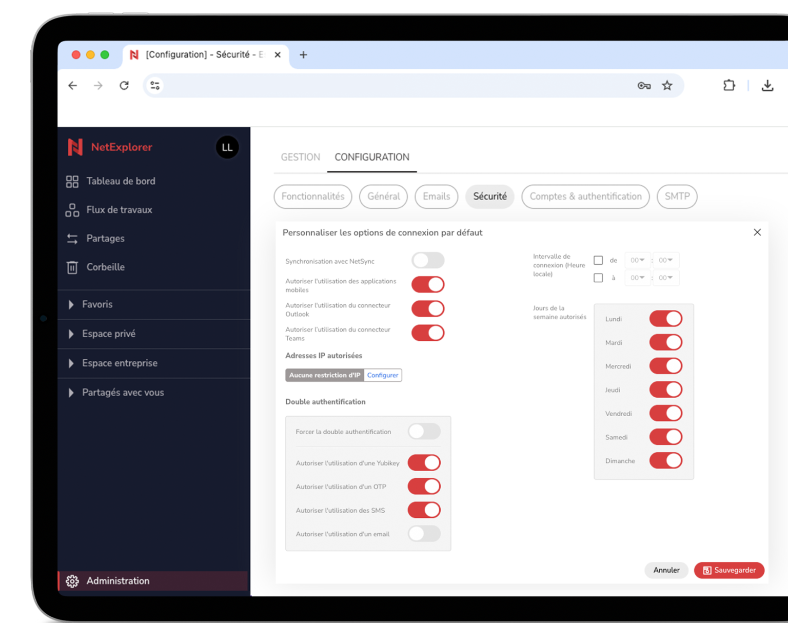 Online file sharing and storage solutions - NetExplorer