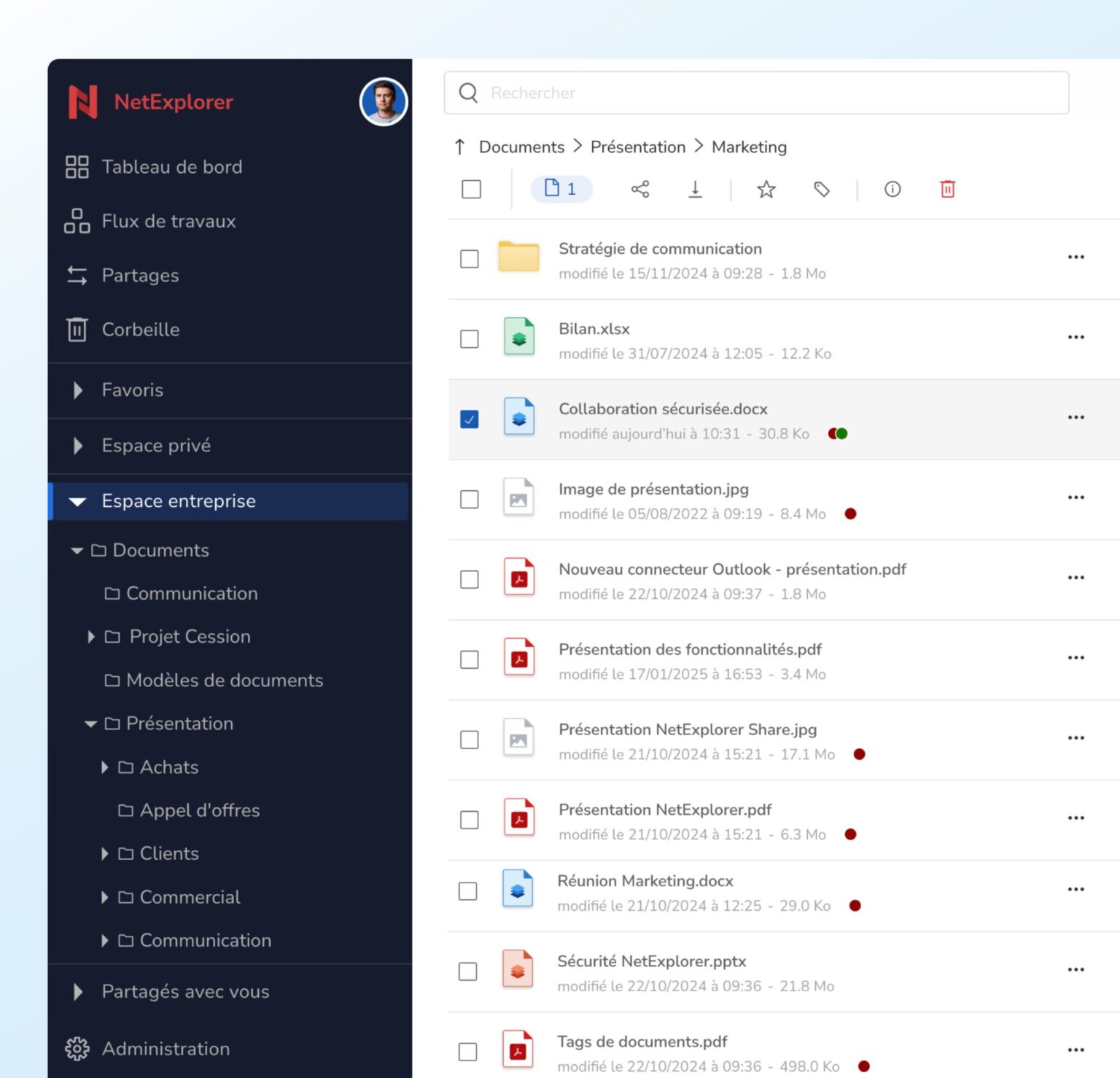 Online file sharing and storage solutions - NetExplorer